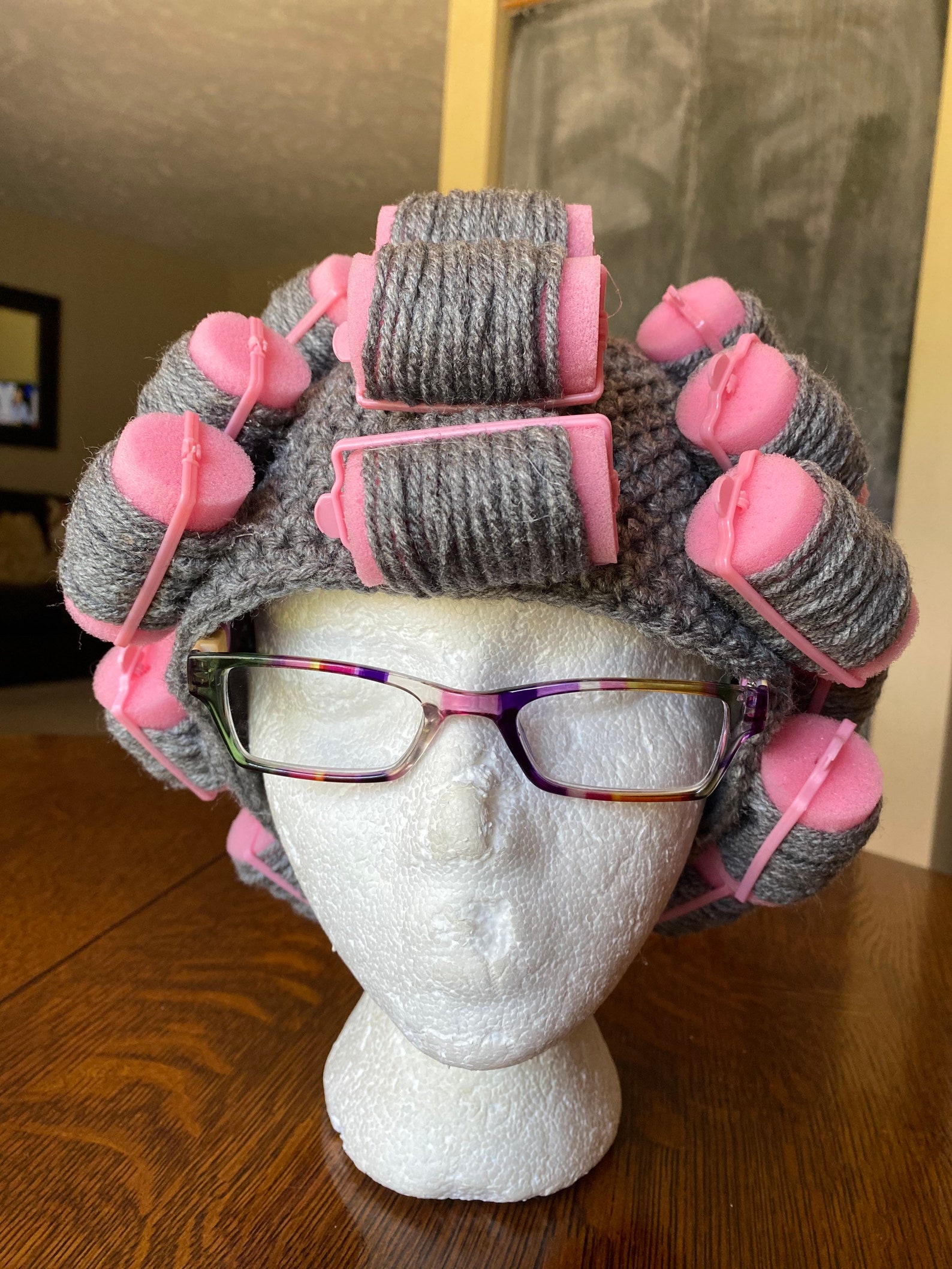 The Hair-roller Hat - Etsy