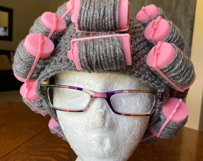 The Hair-roller Hat - Etsy