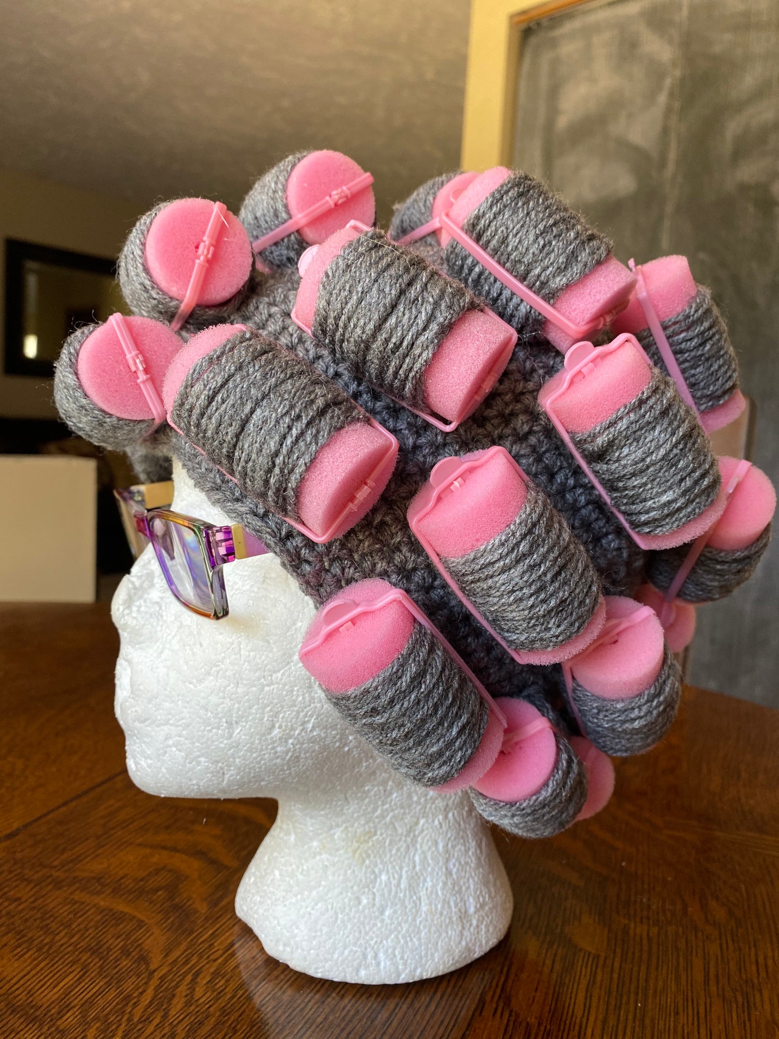 The Hair-roller Hat - Etsy
