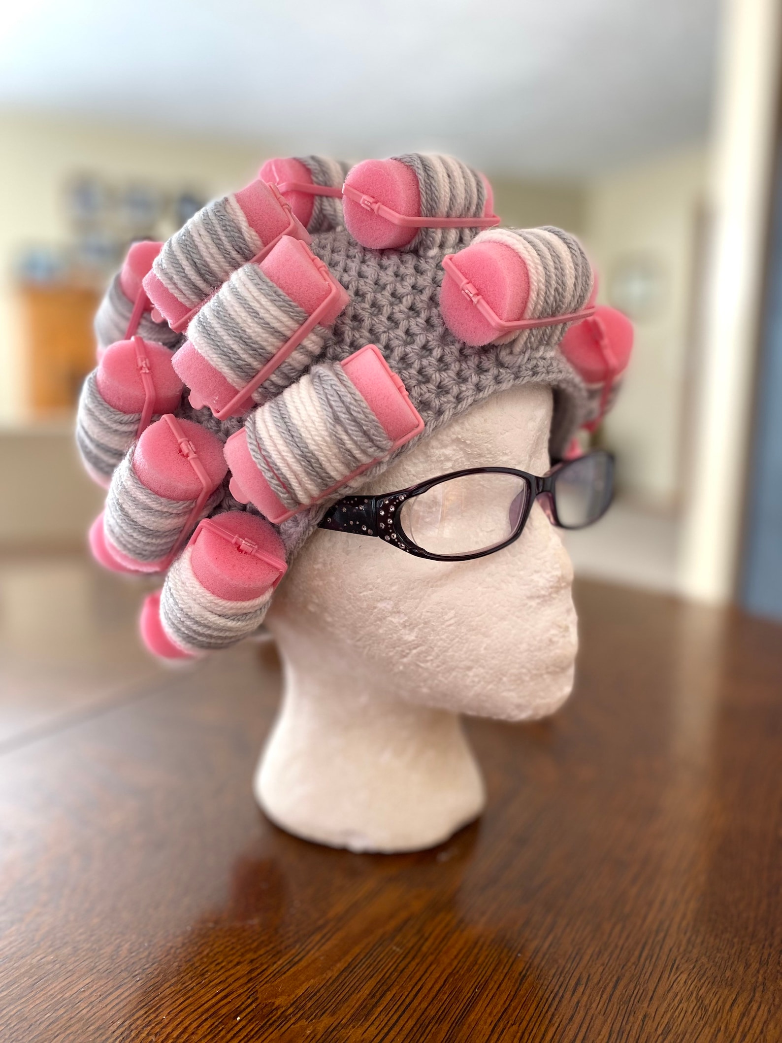 The Hair-roller Hat - Etsy