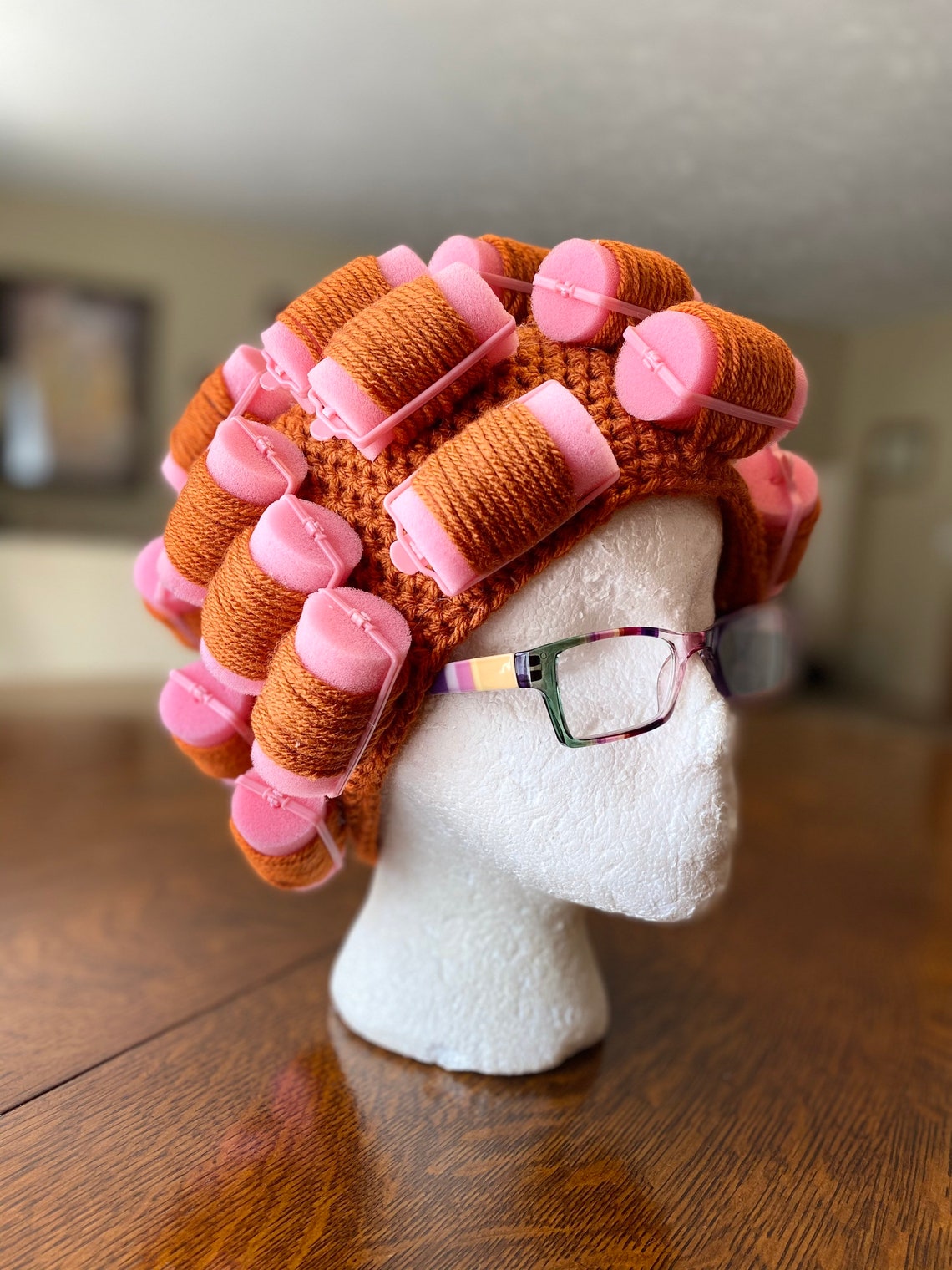 The Hair-roller Hat - Etsy