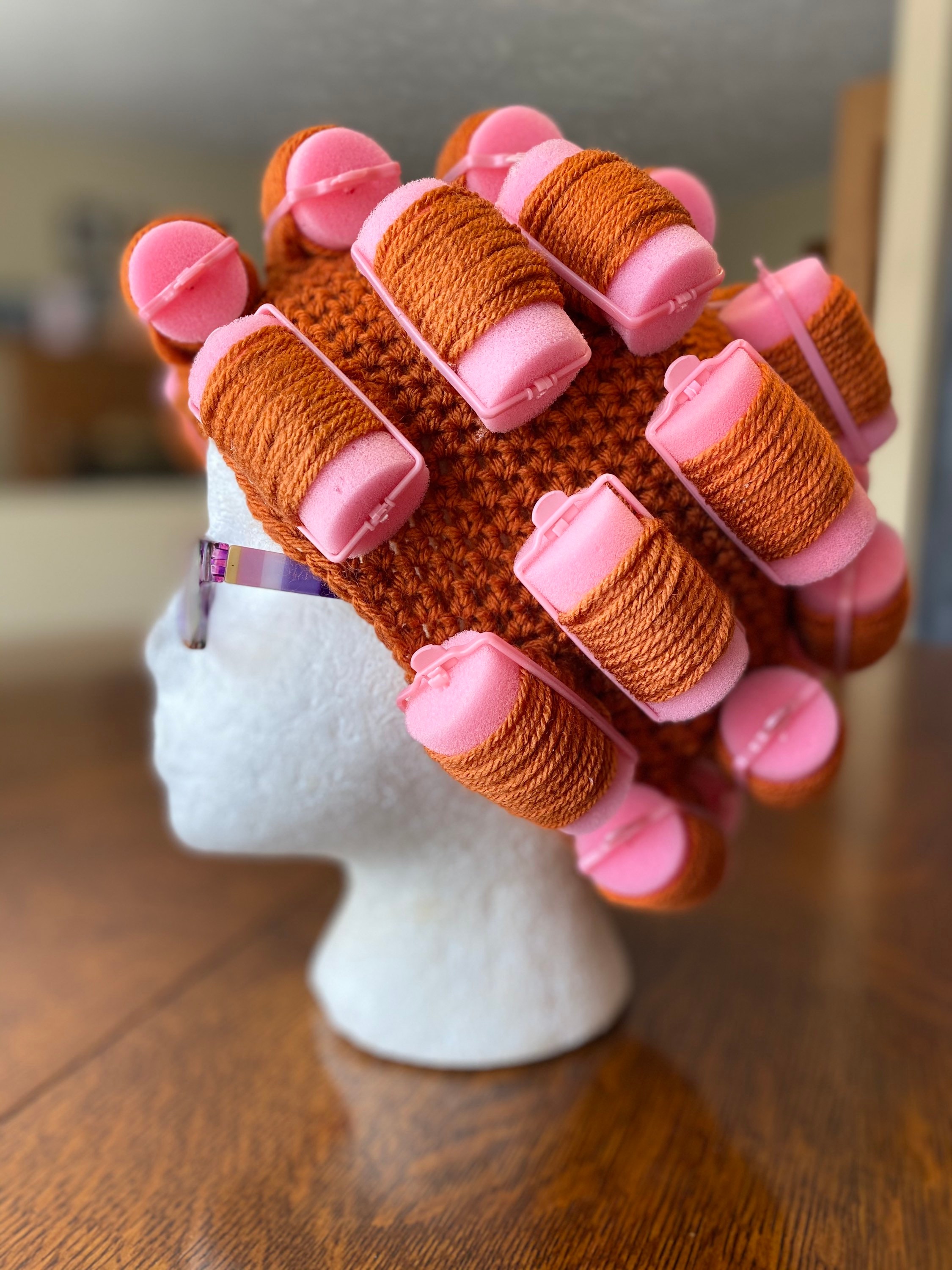The Hair-roller Hat - Etsy