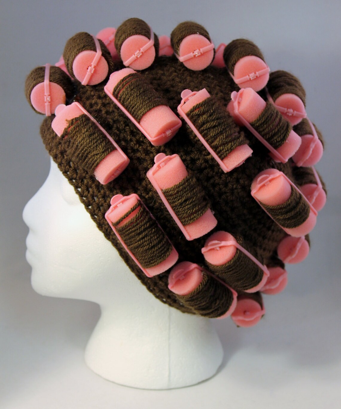 The Hair-roller Hat - Etsy