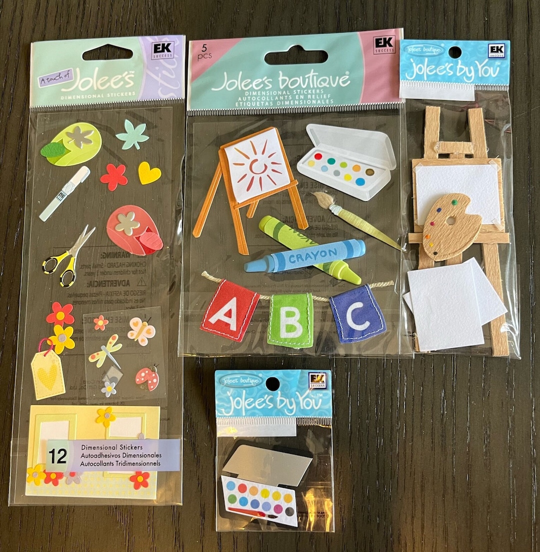 Jolee's Boutique Stickers - School, Arts and Crafts, Artist, Paint ...
