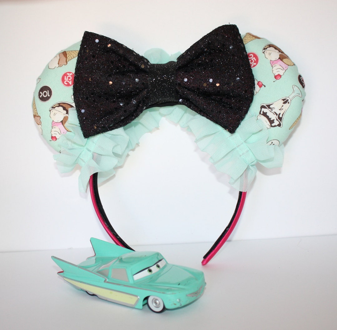 Flo's V8 Ice Cream Sundae Mouse Ears - Etsy