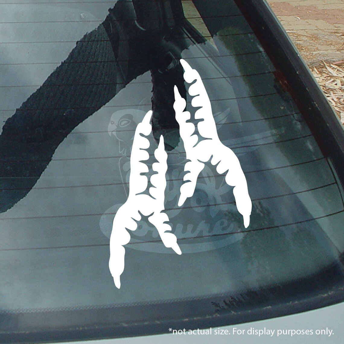 Parrot Talon Prints Vinyl Decal | Etsy