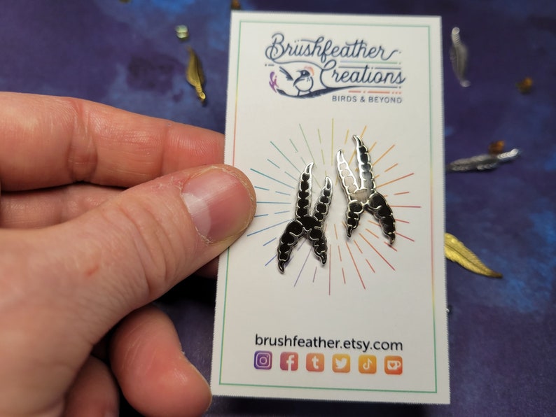 Parrot Talon Mini Pin Set - Etsy