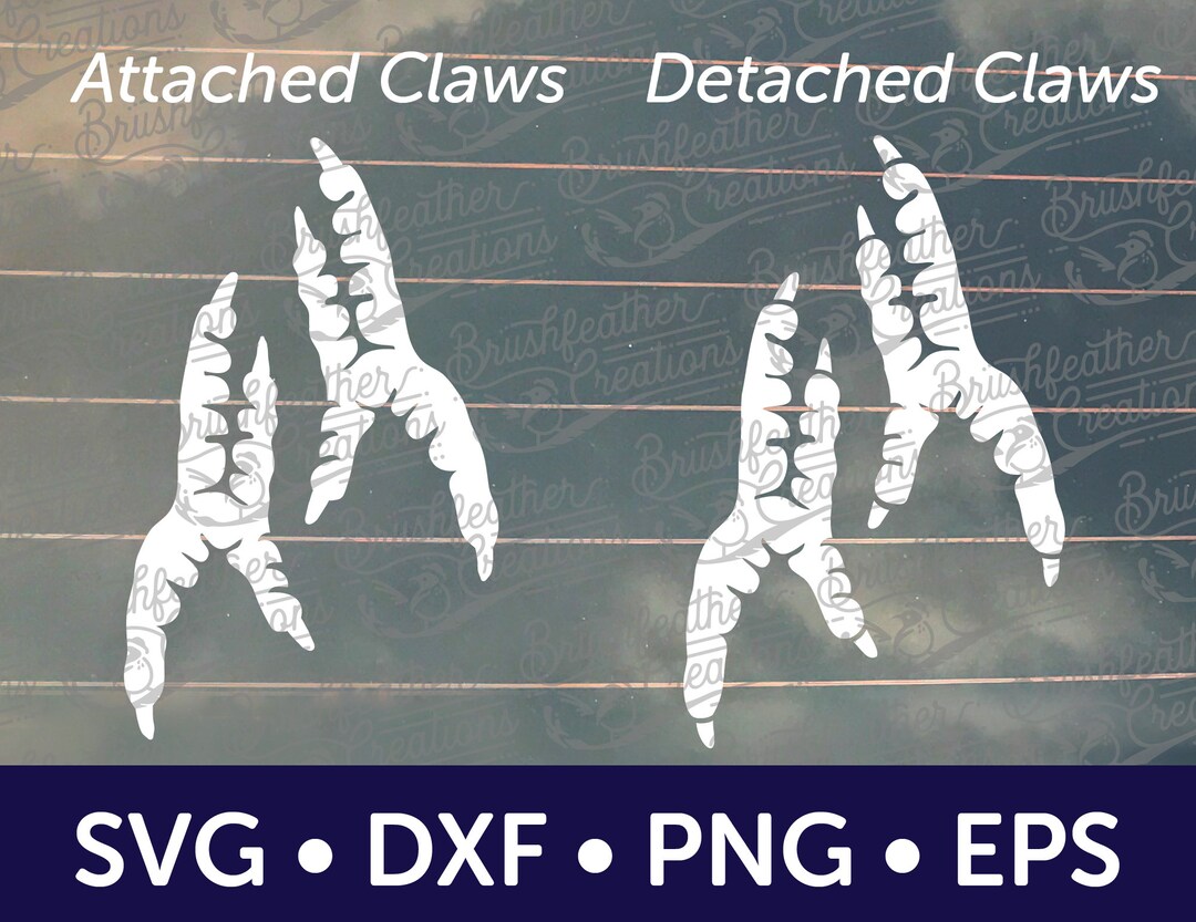 Parrot Talon Prints SVG Digital Download || PERSONAL USE - Etsy