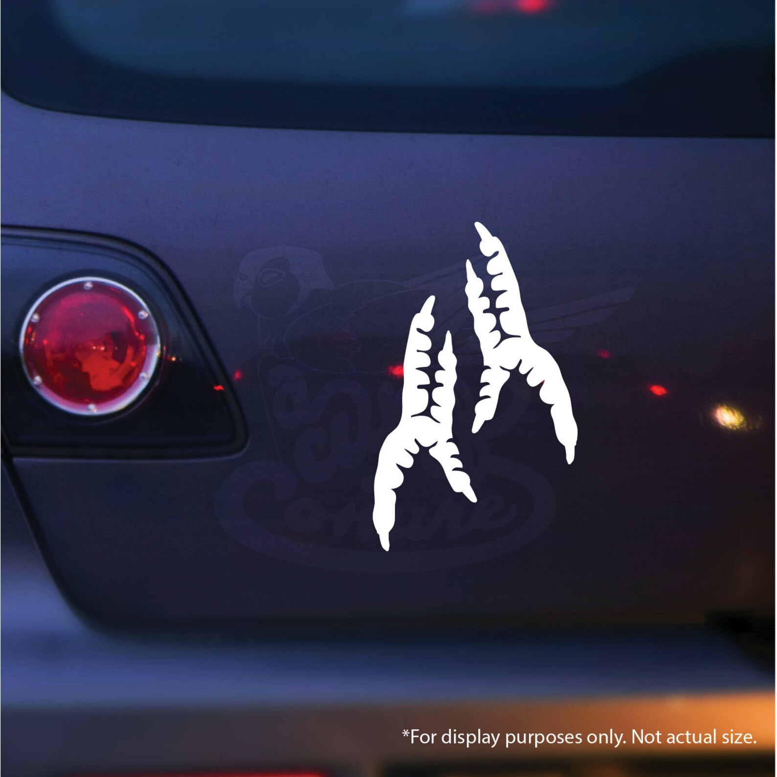 Parrot Talon Prints Vinyl Decal | Etsy