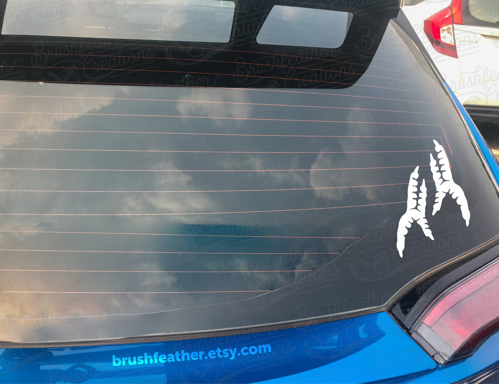 Parrot Talon Prints Vinyl Decal - Etsy