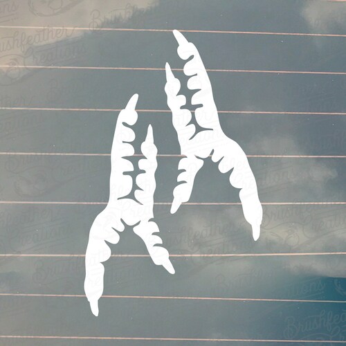 Parrot Talon Prints Vinyl Decal - Etsy