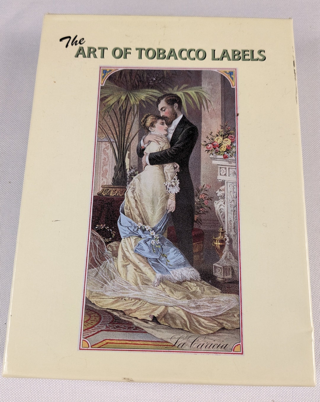 Vintage "the Art of Tobacco Labels" Notecards - Etsy