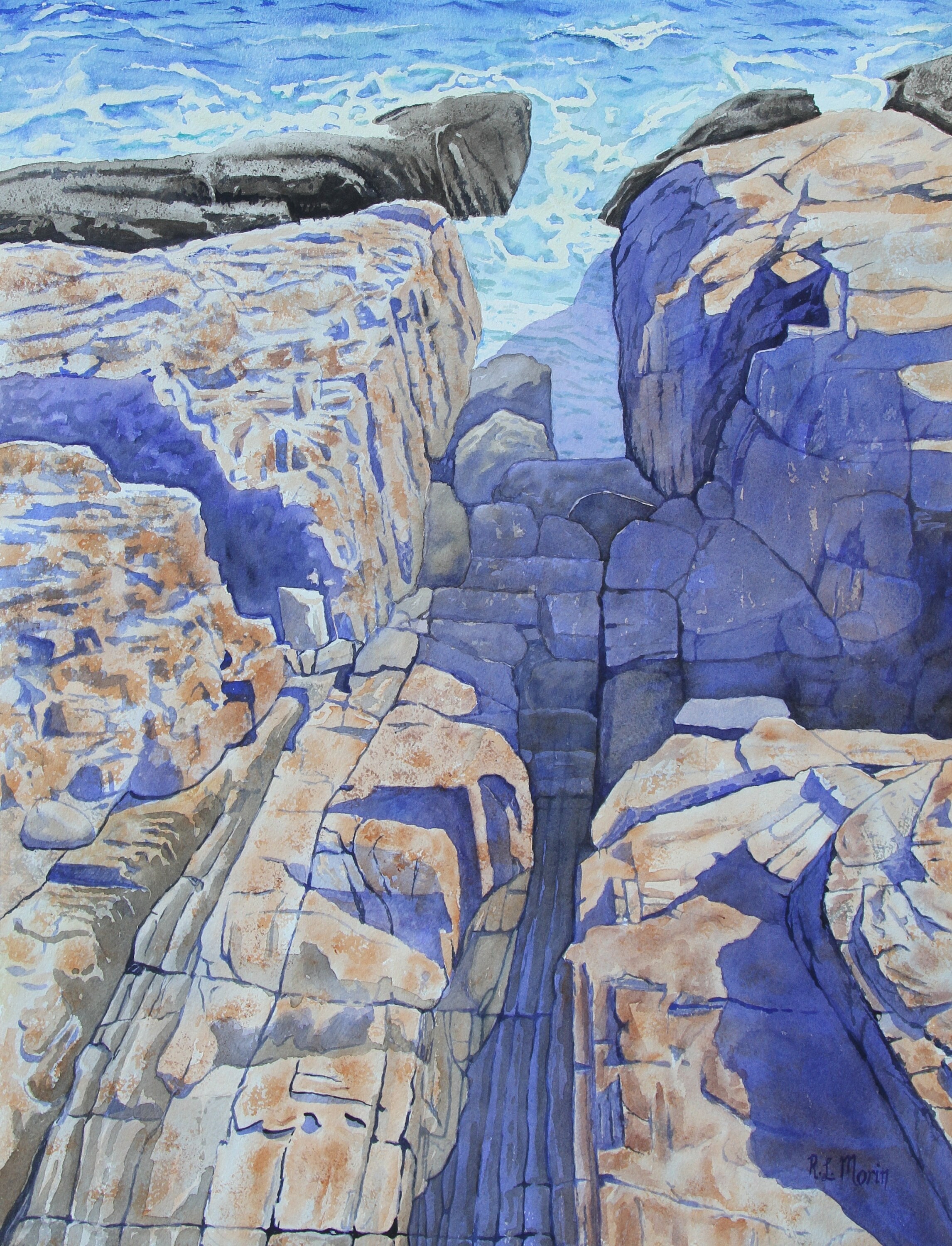 Descending, Marginal Way, Ogunquit ME - Etsy