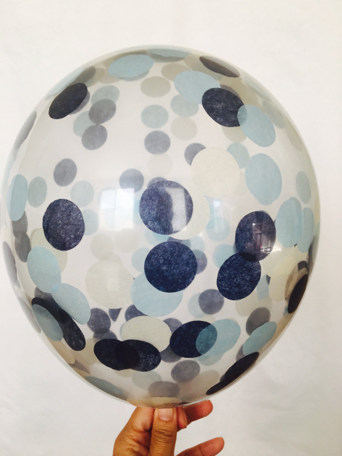 Confetti filled balloon 11 or 16 Set of 4 or | Etsy