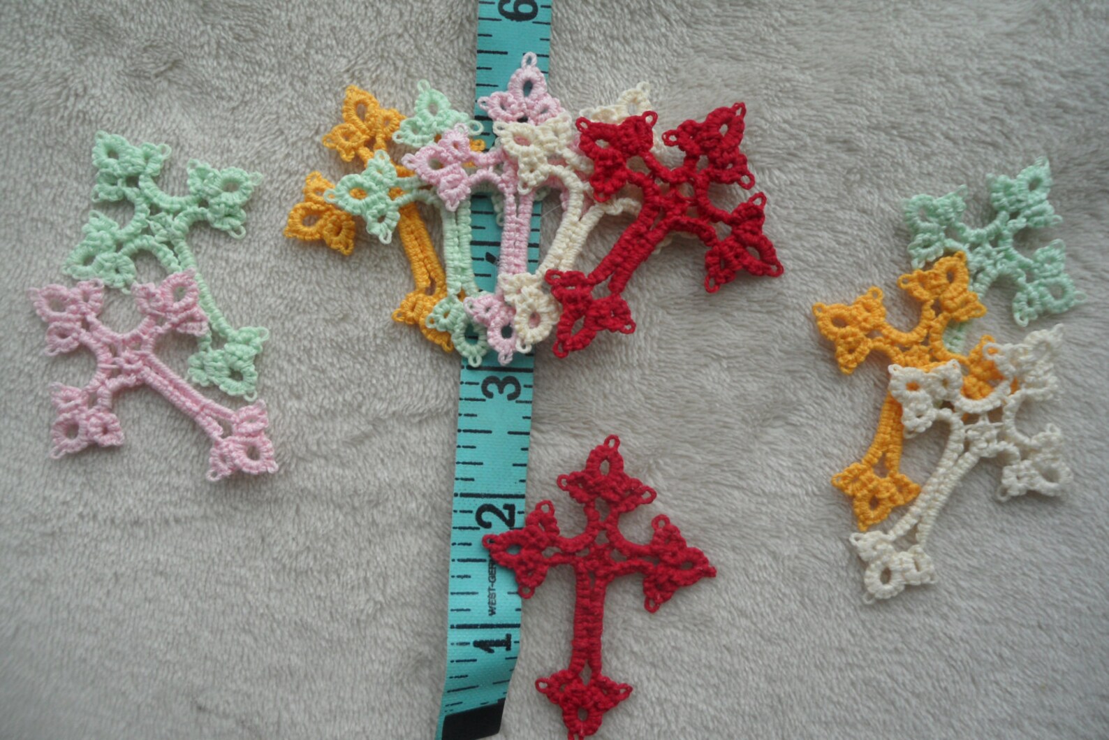 Tatted Lace Cross - Etsy
