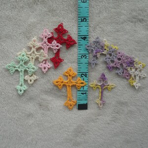 Tatted Lace Cross - Etsy