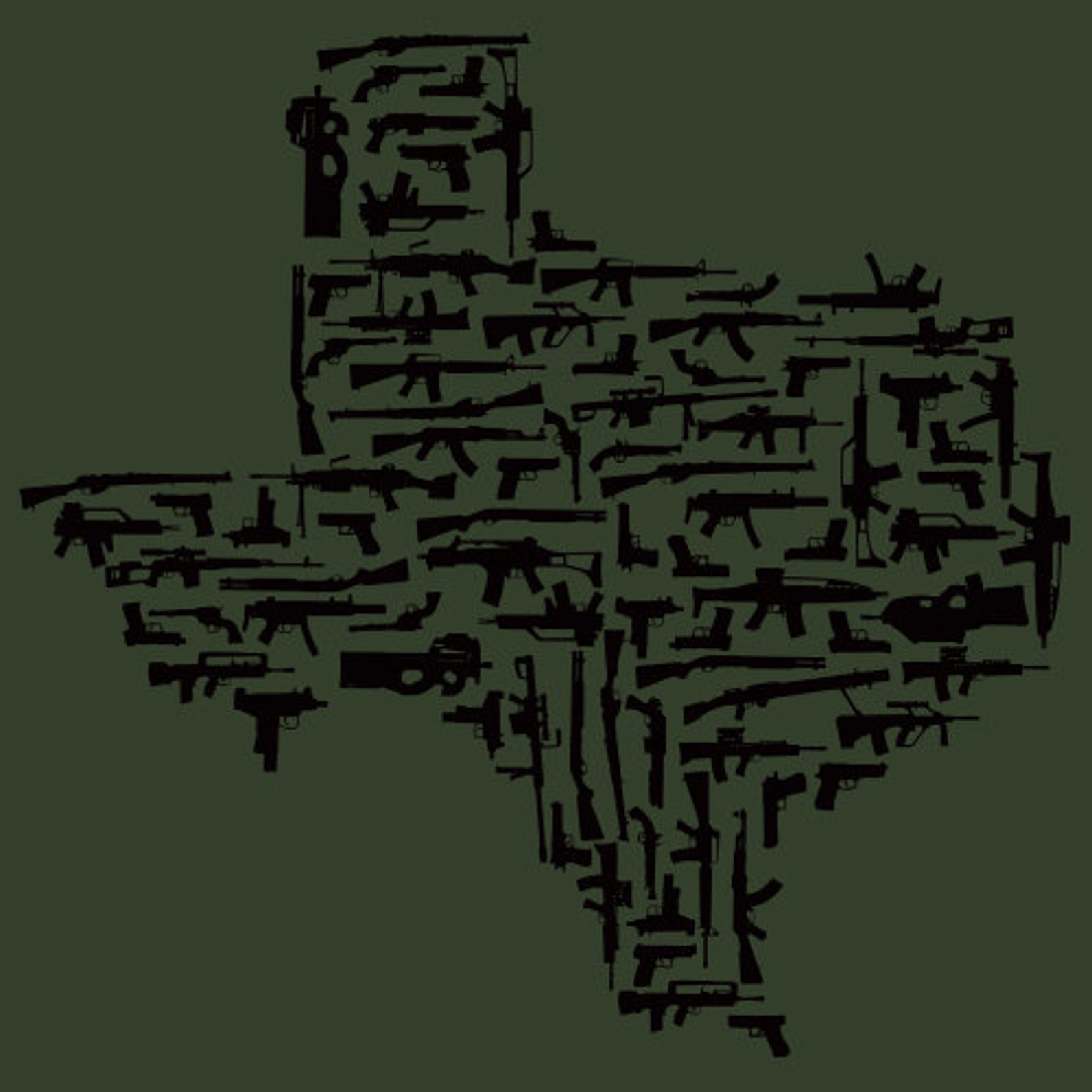 Texas Gun State Shirts - Etsy