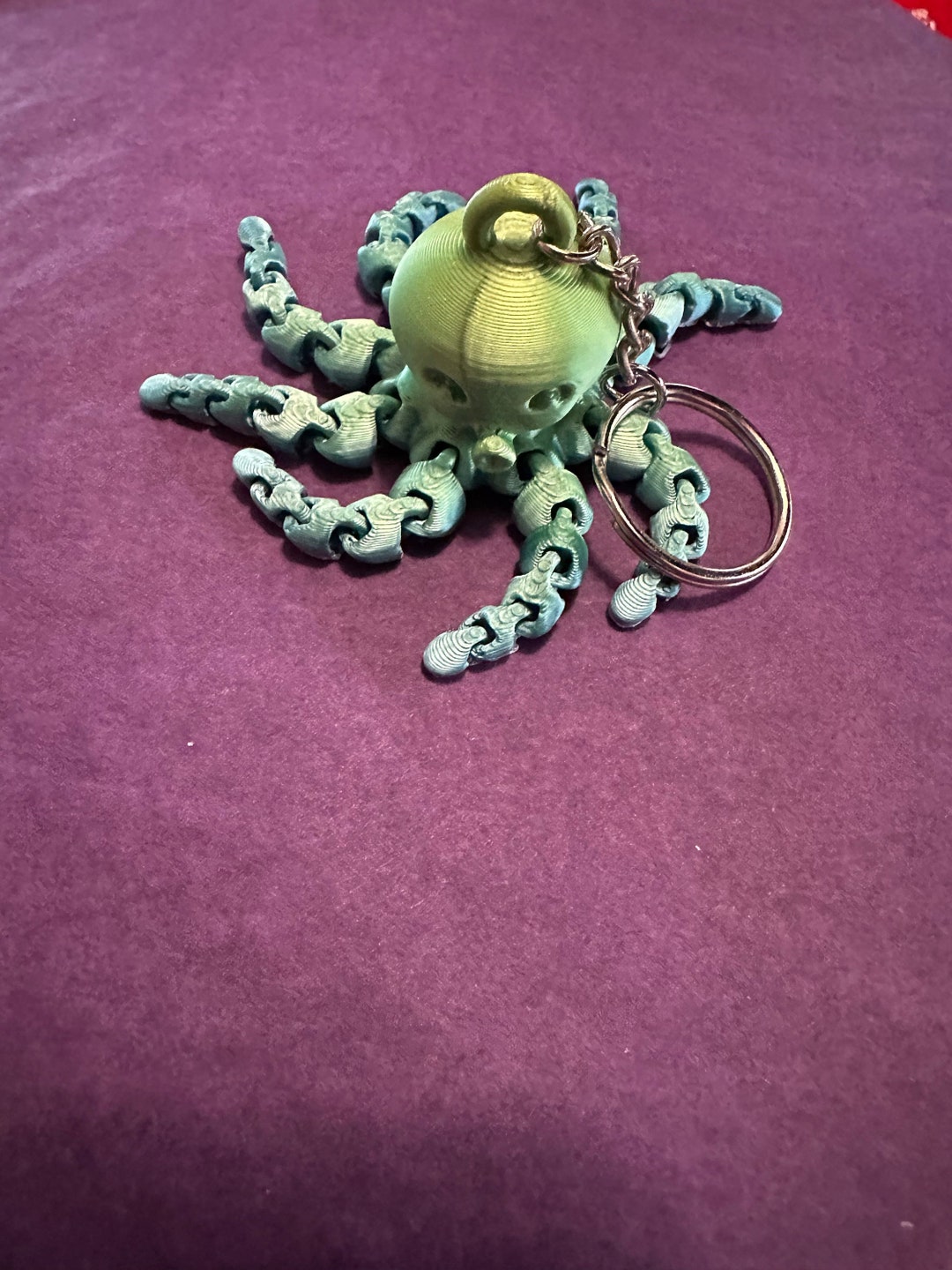 Octopus Keychain - Etsy