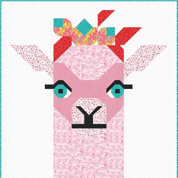 Llama Quilt Pattern - Etsy
