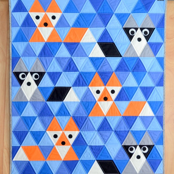 Fox Quilt - Etsy