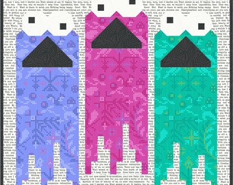 Kissy Fishy Quilt Pattern PDF Instant Download Modern - Etsy Canada