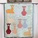 Quail in a Row Quilt Pattern, PDF Instant Download Modern Patchwork ...