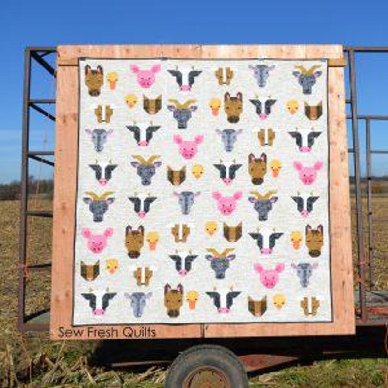 Goat Quilt Pattern - Etsy