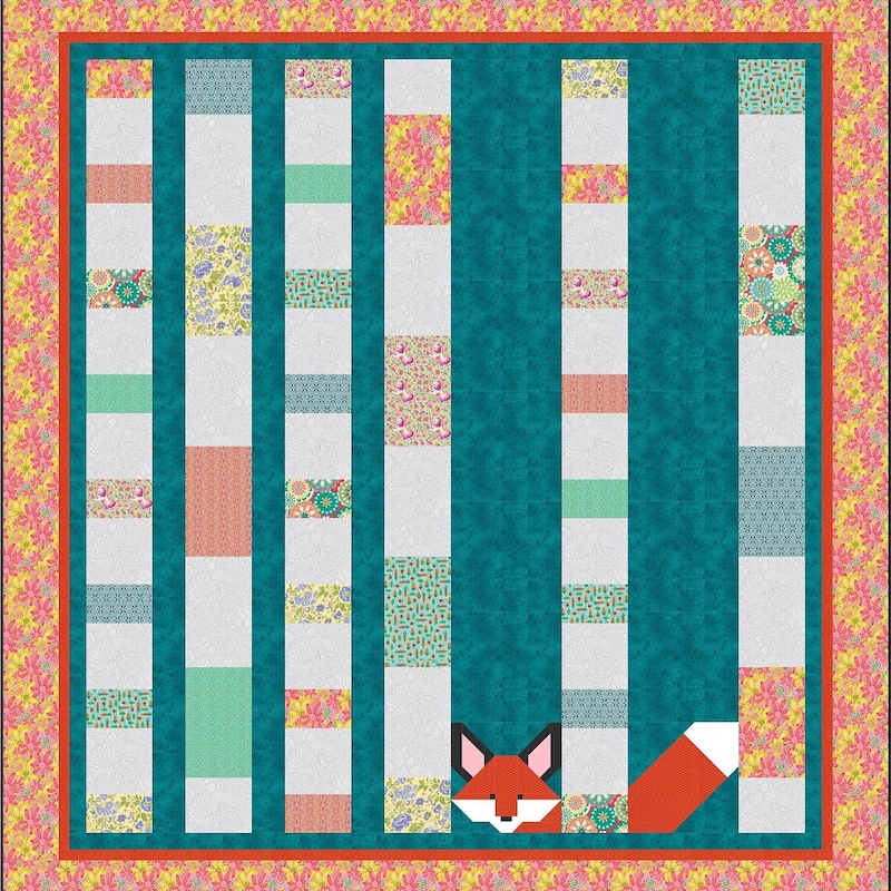 Fox Quilt Pattern - Etsy