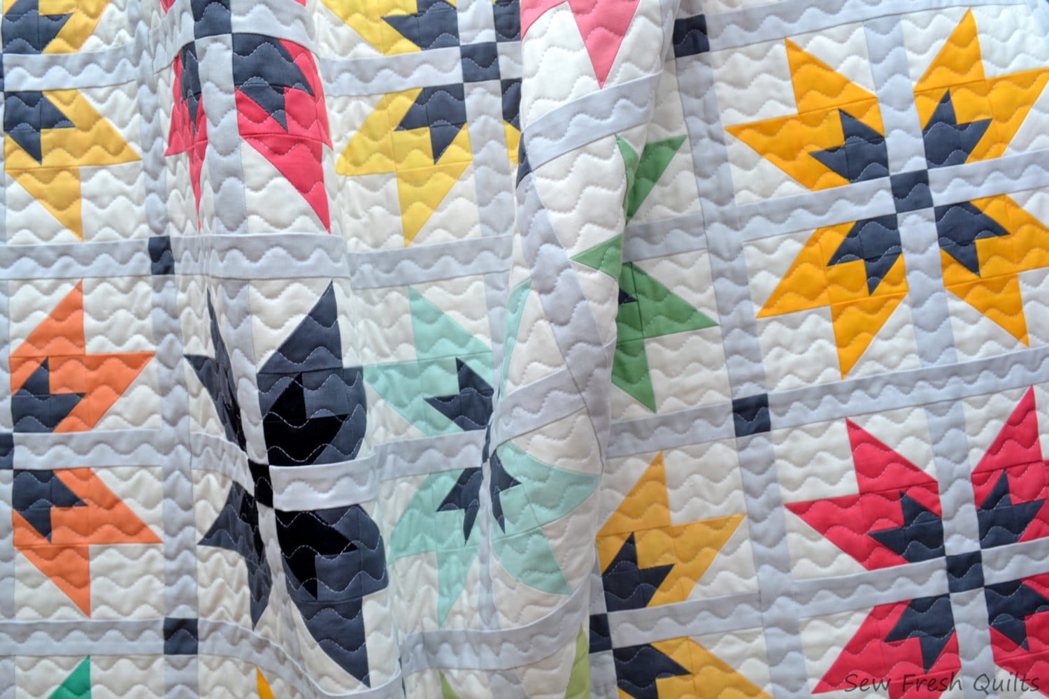 Wow-e Quilt Pattern PDF Instant Download Modern Patchwork - Etsy Australia