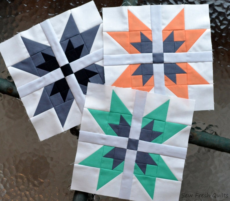 Wow-e Quilt Pattern PDF Instant Download Modern Patchwork - Etsy Australia