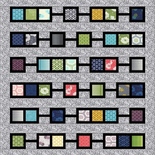 Budgie Birds Quilt Pattern PDF Instant Download Modern - Etsy