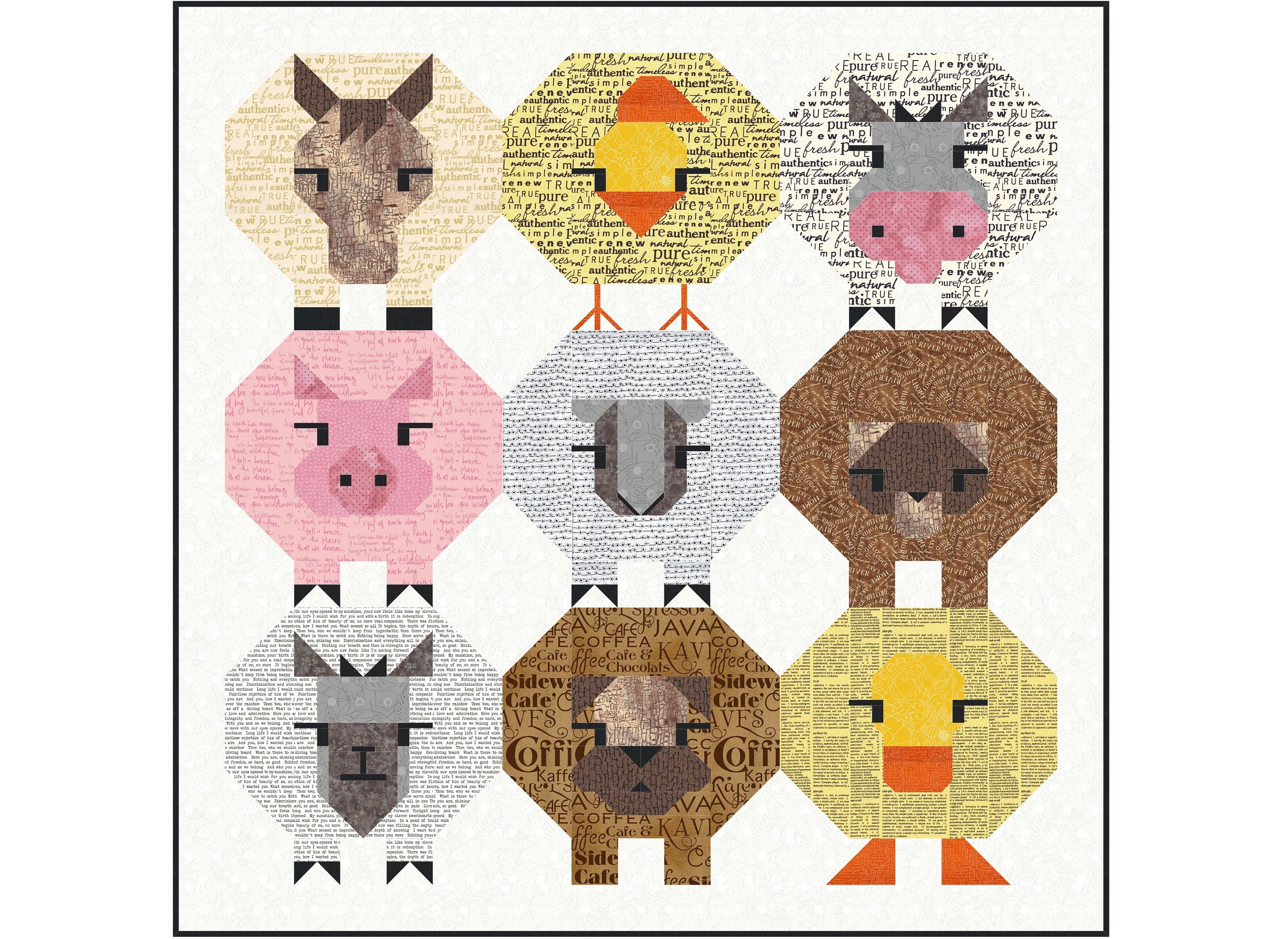 Farm Quilt Block Patterns
