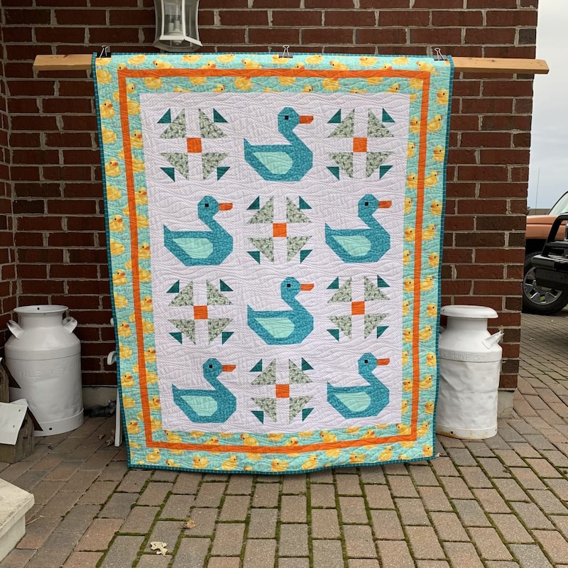 Duck Quilt - Etsy