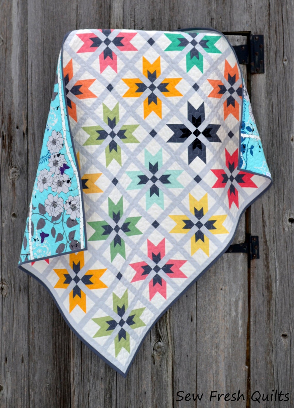 Wow-e Quilt Pattern PDF Instant Download Modern Patchwork - Etsy UK