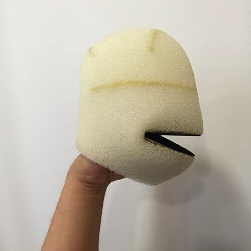 Round Puppet Head Foam Pattern - Etsy