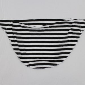 Tracheotomy Black & White Snap-on Neck Scarf for Tracheostomy Cover - Etsy