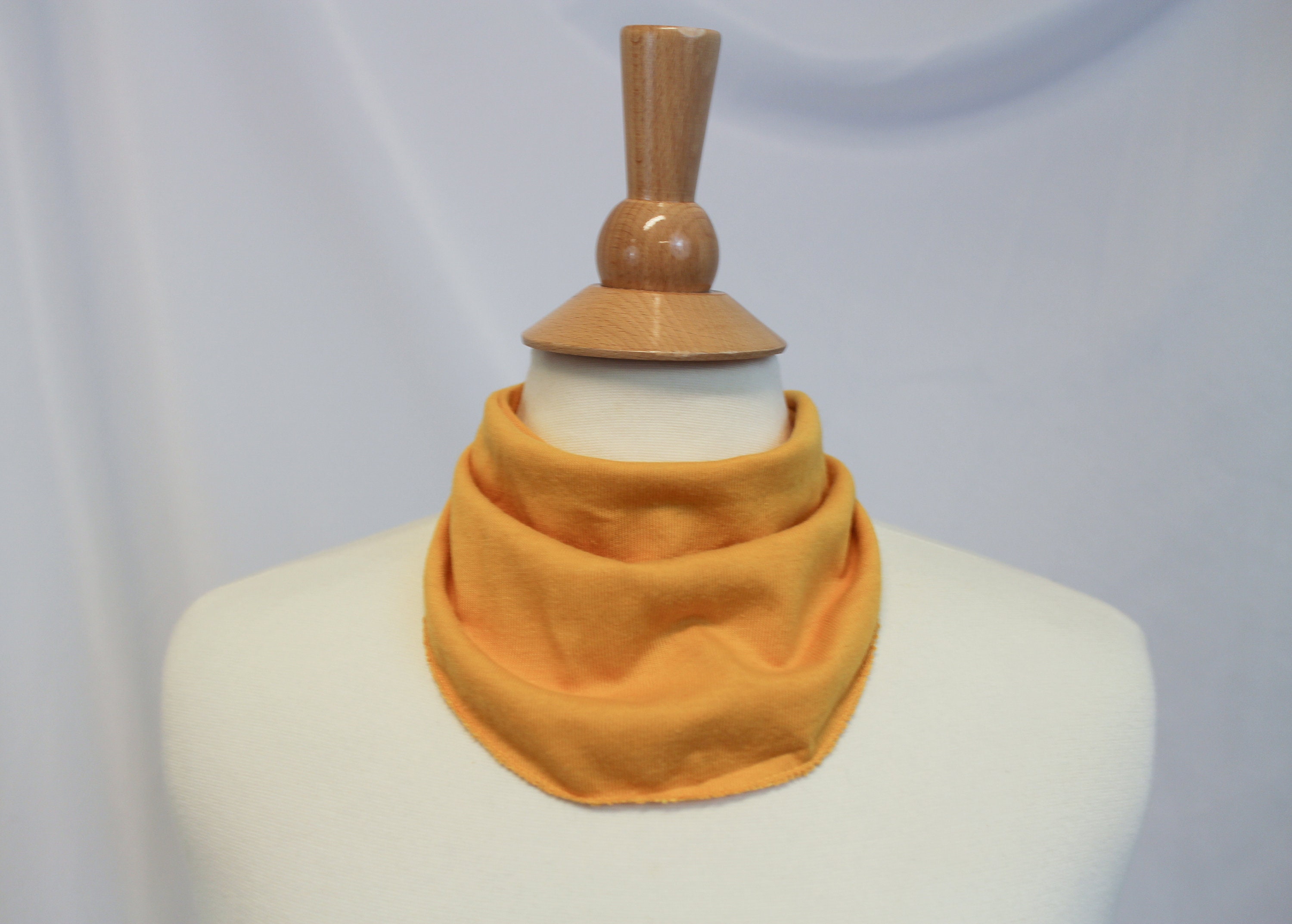 Mustard Knit Snap-on Neck Scarf for Tracheostomy Cover - Etsy