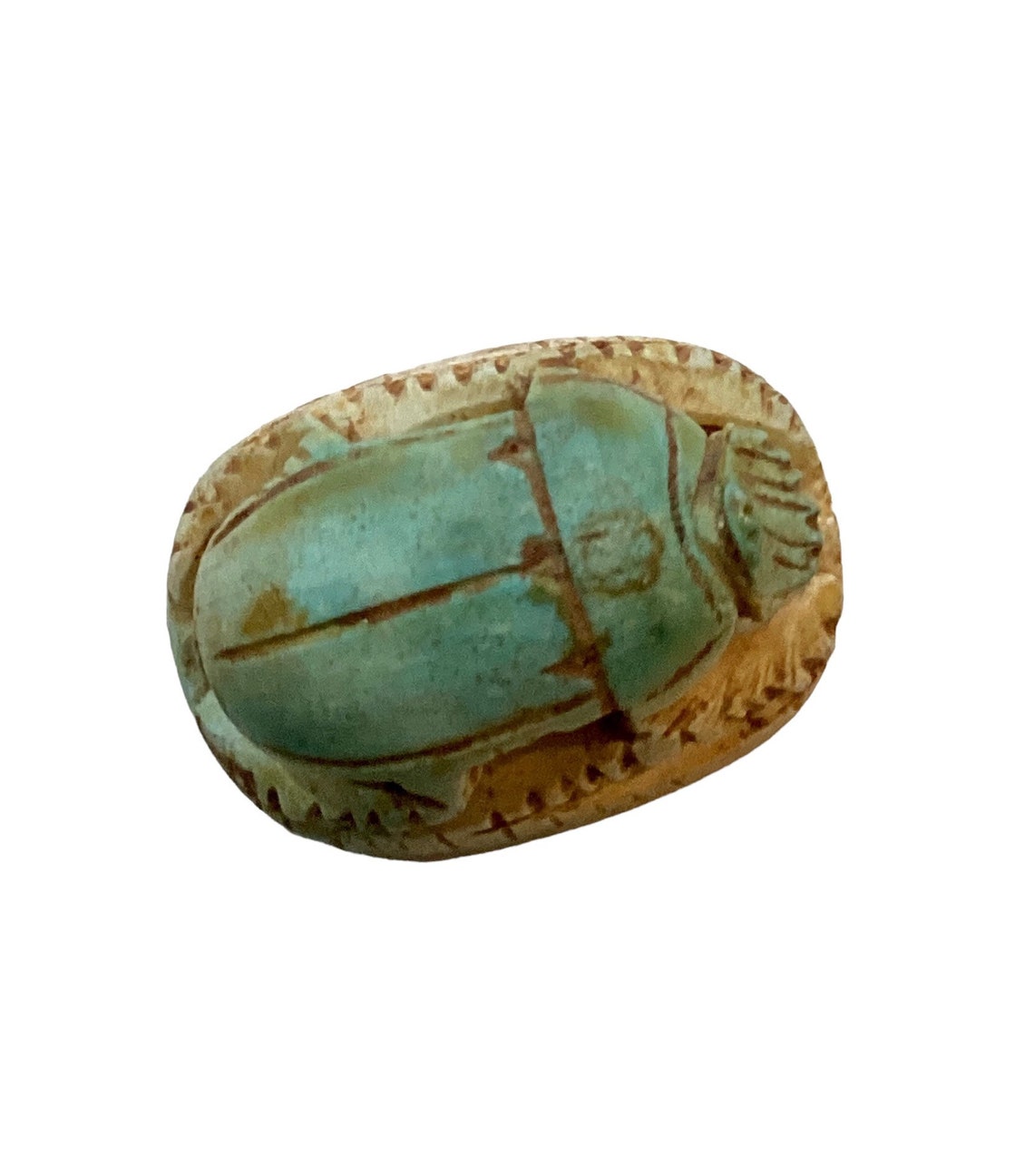 Vintage Collectible Carved Scarab Model-egyptian-symbol of Rebirth ...