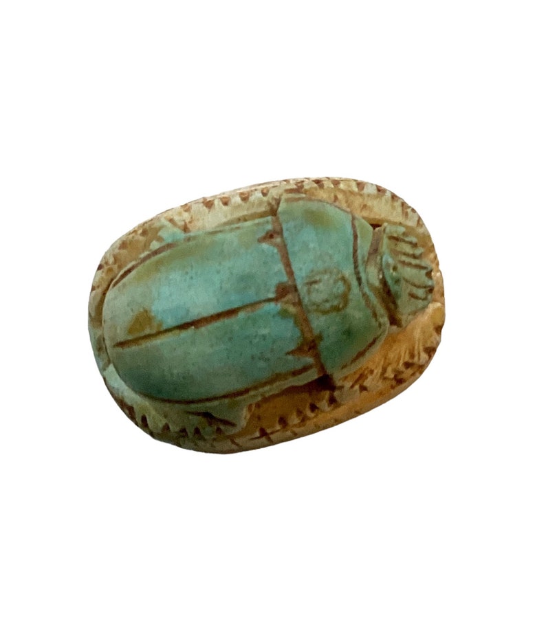 Vintage Collectible Carved Scarab Model-egyptian-symbol of - Etsy