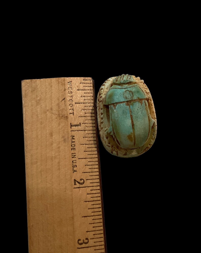 Vintage Collectible Carved Scarab Model-egyptian-symbol of - Etsy