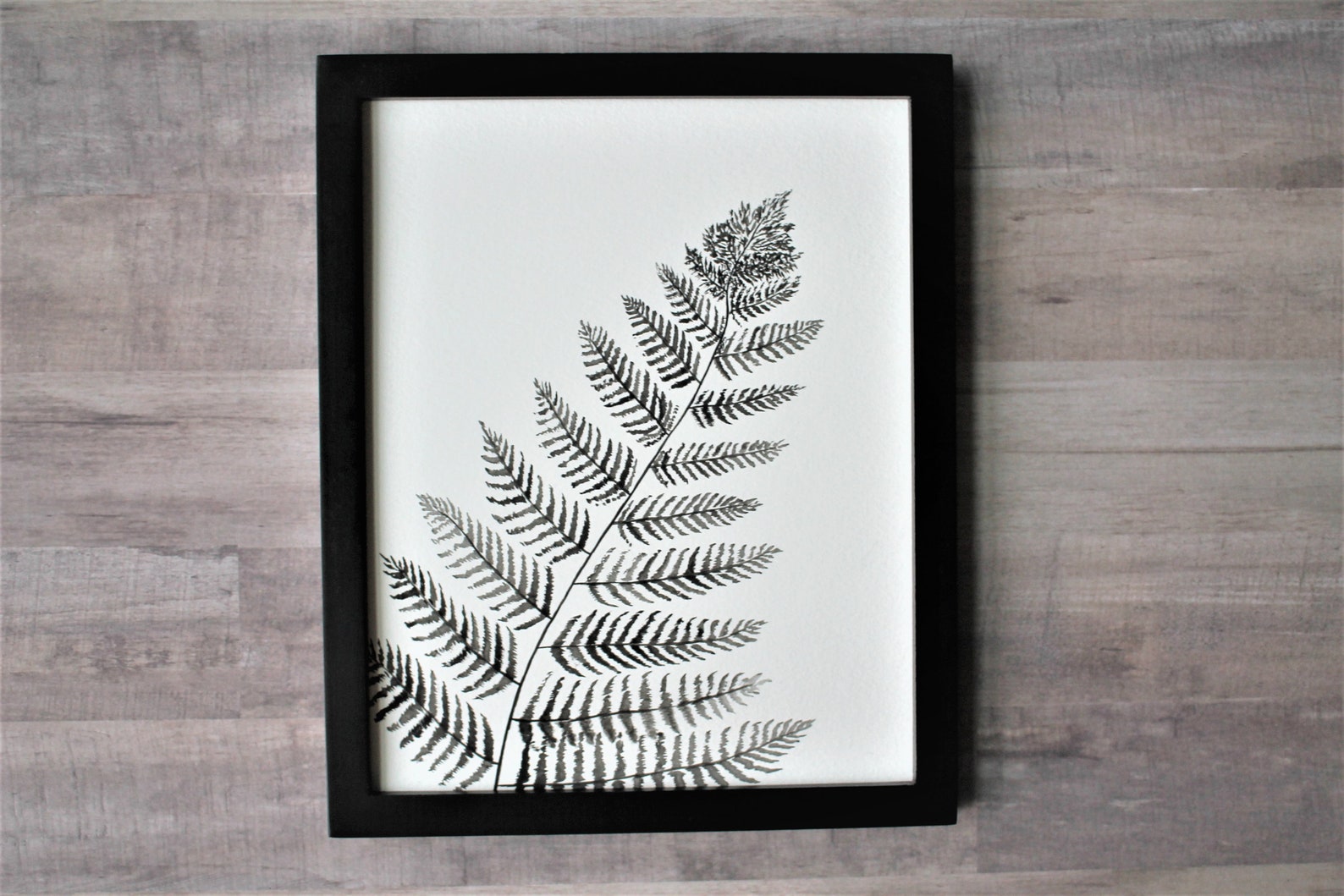Fern Leaves Poster, Fern Leaves Art, Fern Leaves Watercolor, Fern ...