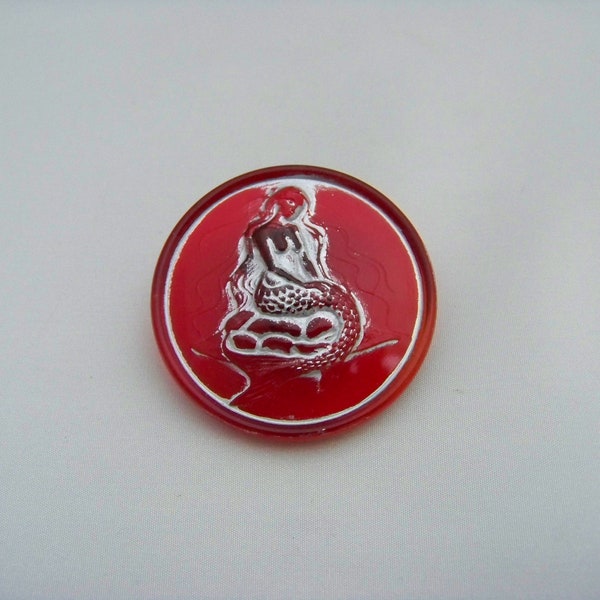 Mermaid Button - Etsy