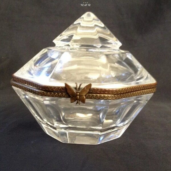 Crystal Trinket Box - Etsy
