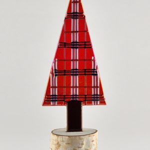 Deck the Halls Collection Handmade Fused Glass Christmas Trees by Terry ...