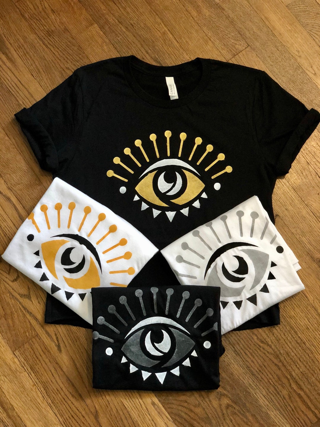 Evil Eye Tee - Vintage Style - Unisex - Etsy
