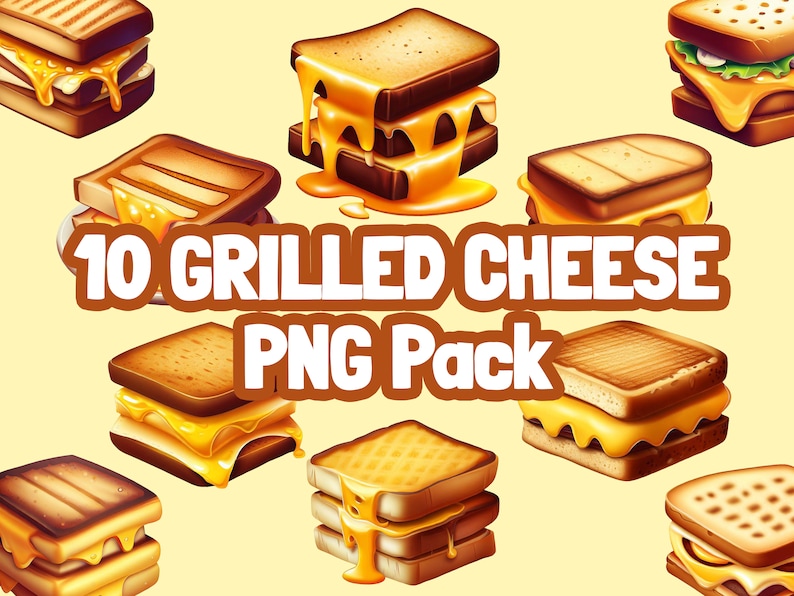 Grilled Cheese PNG Pack! Grilled Cheese PNG, Grilled Cheese SVG ...