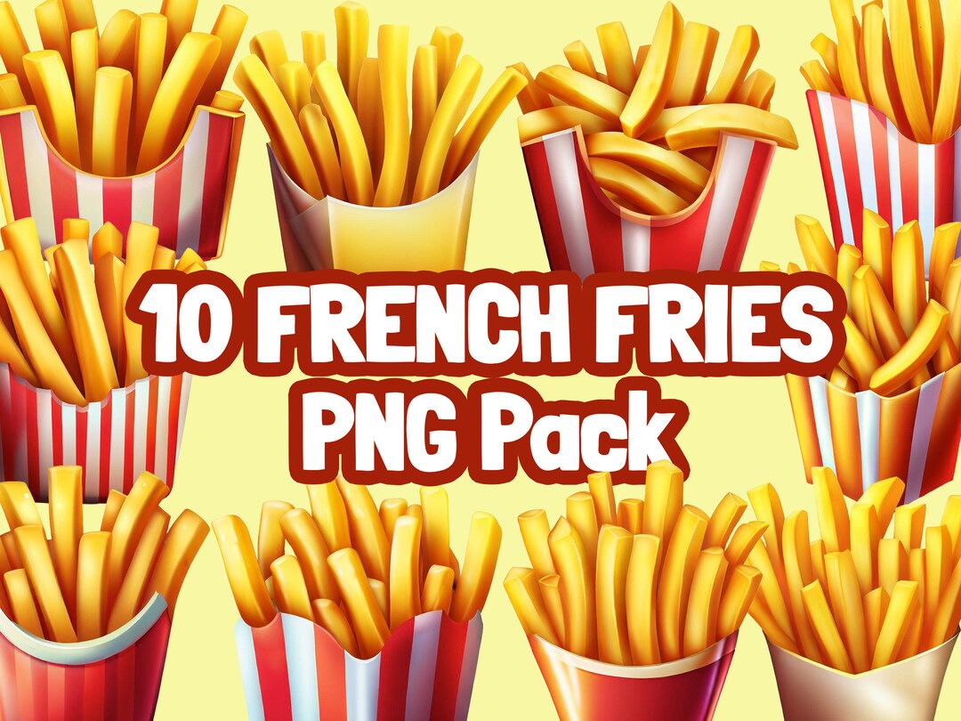 French Fry PNG Pack! French Fries, French Fry Illustrations, French Fry ...