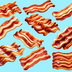 Bacon PNG Pack! Bacon PNG, Bacon SVG, Bacon Clipart, Bacon, Bacon ...