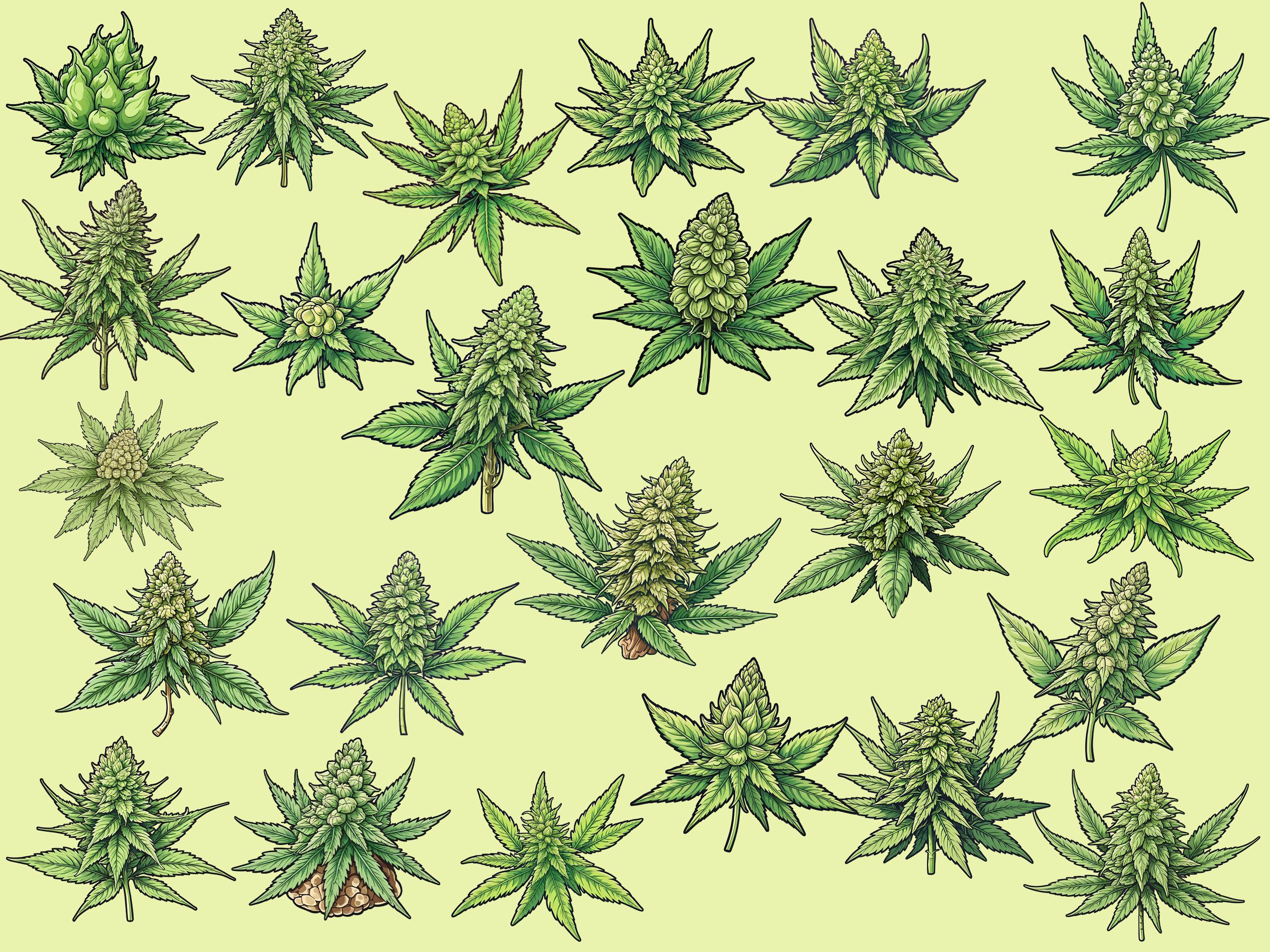 Weed PNG Pack! Weed PNG, Marijuana Png, Weed SVG, Weed Clipart, Weed ...