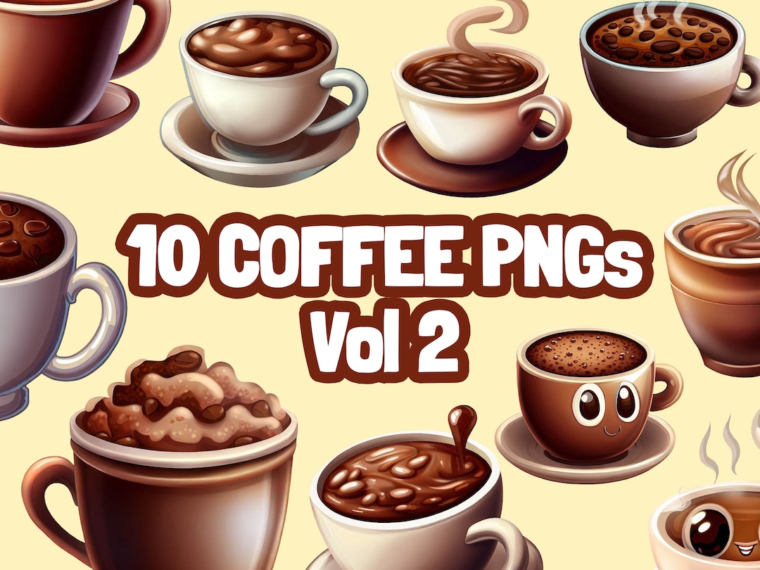 Coffee Illustration PNG Pack! Coffee Illustration PNG Pack, Coffee, Png ...